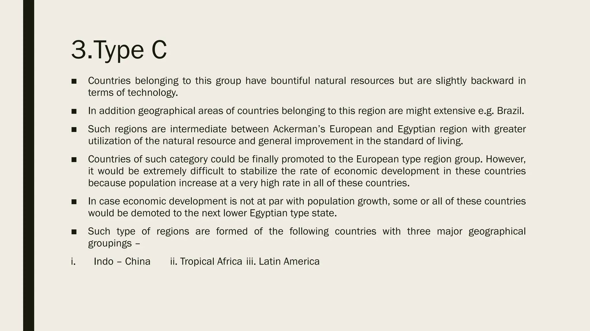 Population - Resource Regions ( After Zelinsky ) | PPTX