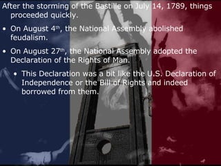 23.2 - The French Revolution Brings Reform and Terror | PPT