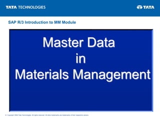 SAP-MM-Level-1-Training POWEPOINT OVERVIEW | PPT