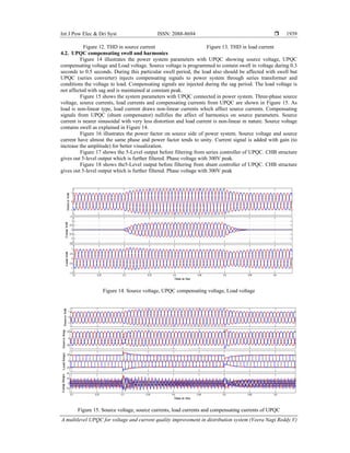 A multilevel UPQC for voltage and current quality improvement in distribution system | PDF