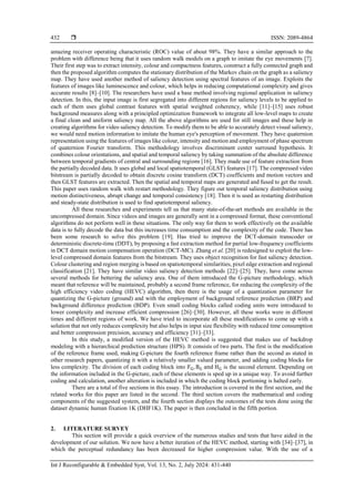 Video saliency detection using modified high efficiency video coding and background modelling | PDF