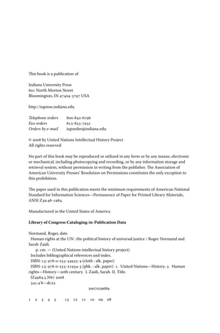 Human Rights At The Un The Political History Of Universal Justice Roger ...