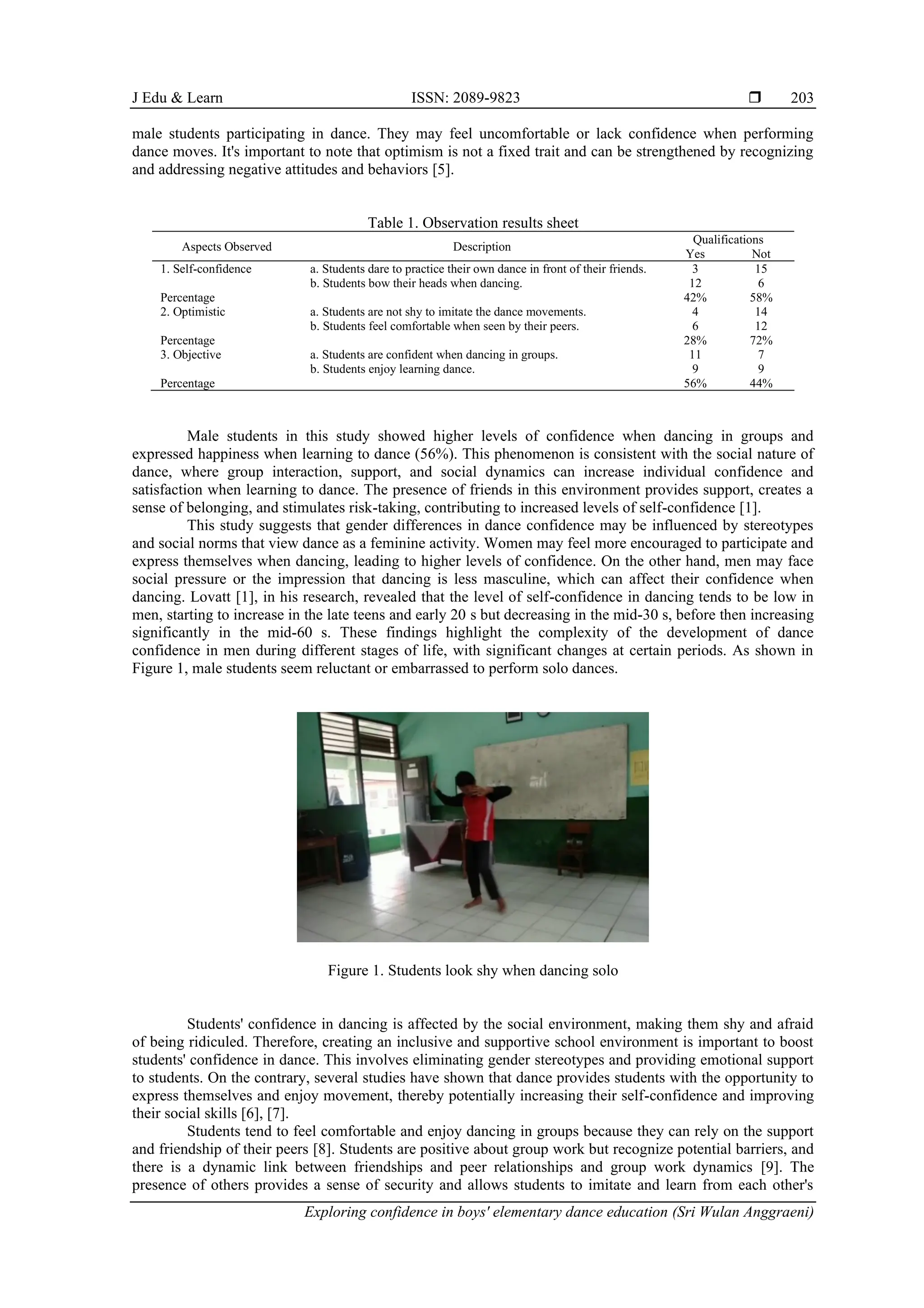 Exploring confidence in boys' elementary dance education | PDF