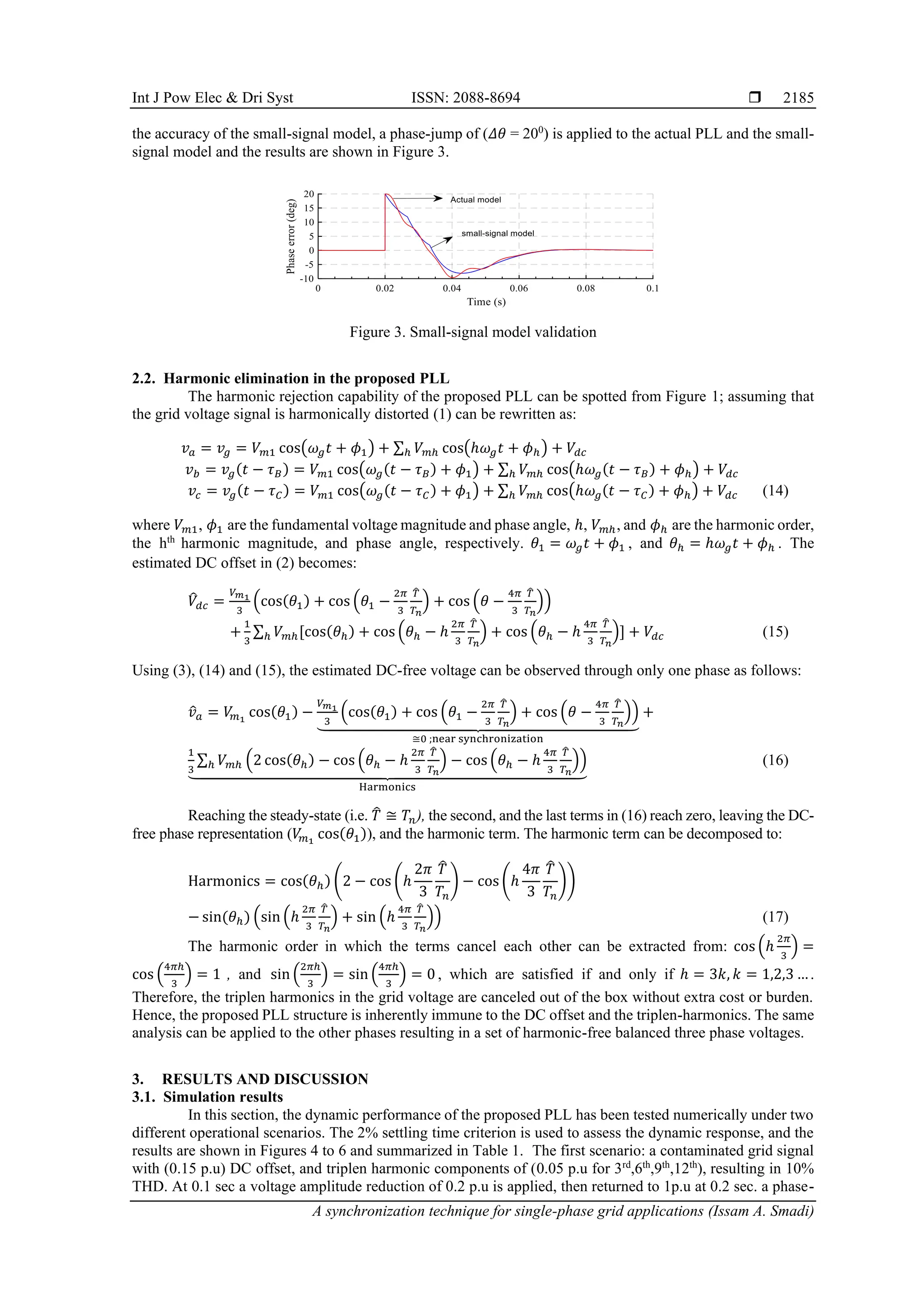 A synchronization technique for single-phase grid applications | PDF