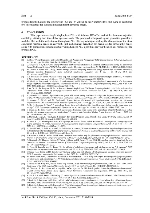 A synchronization technique for single-phase grid applications | PDF