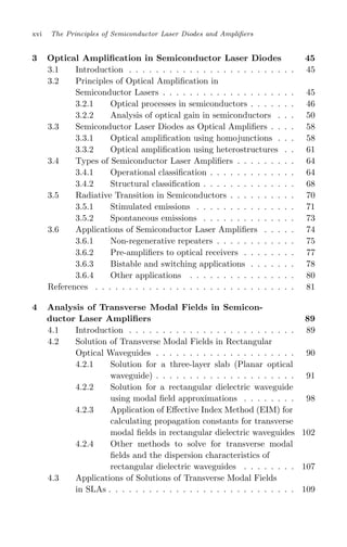 The Principles Of Semiconductor Laser Diodes And Amplifiers Analysis ...