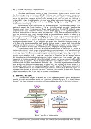 Differential equation fault location algorithm with harmonic effects in power system | PDF