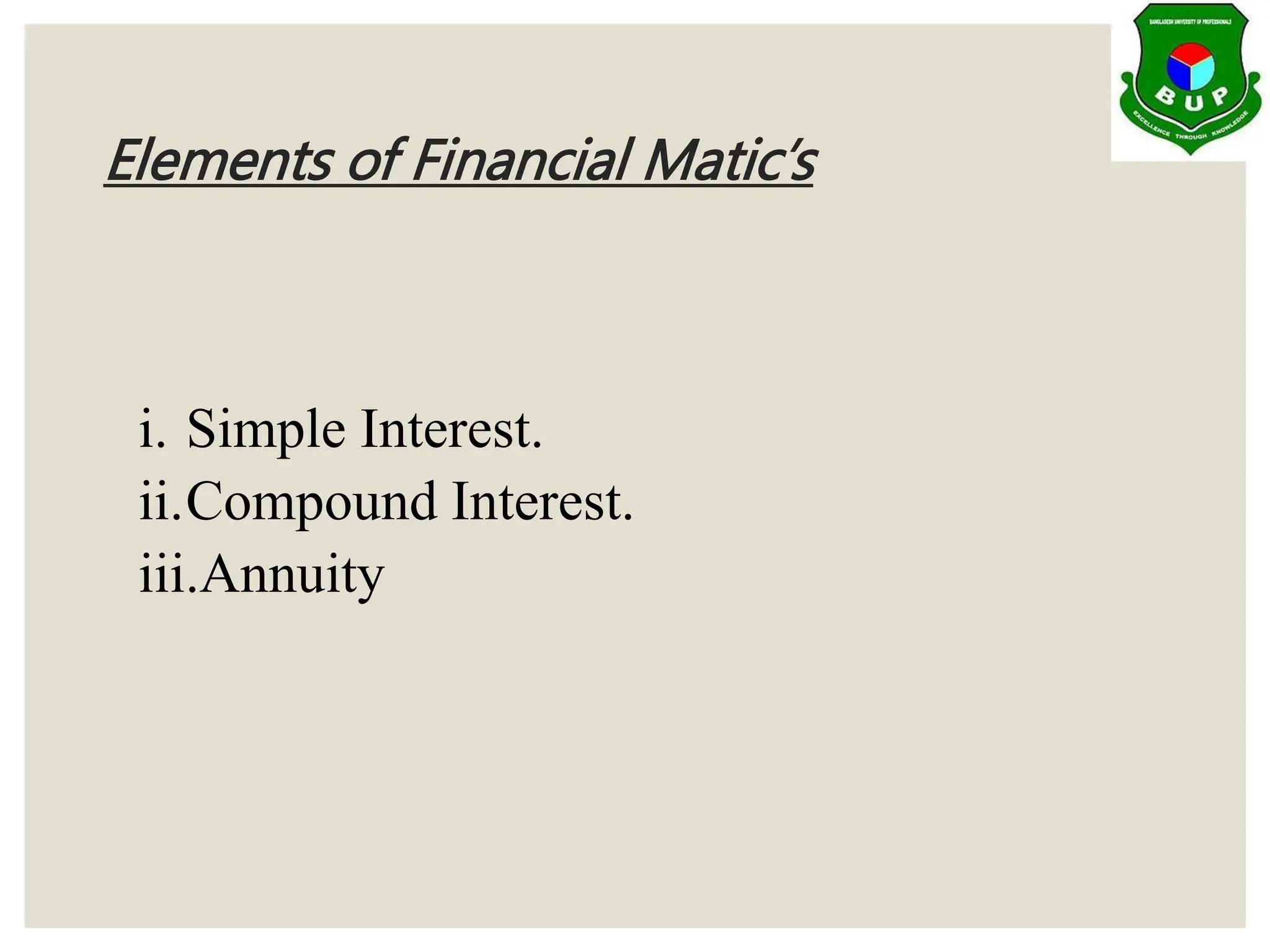 Mathematics of Finance Presentation.pptx