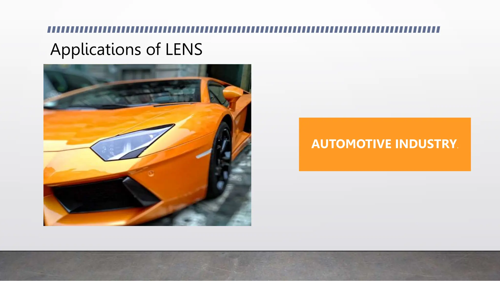 laser engineered net shaping (lens) of mechanical engineering | PPTX