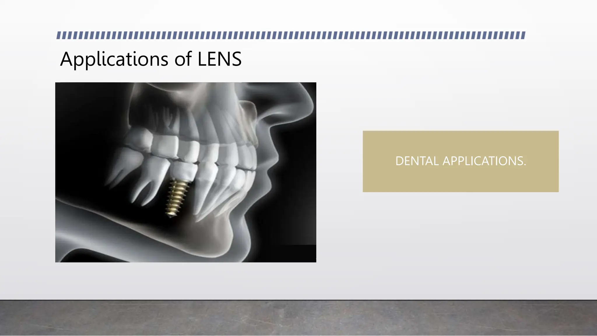 laser engineered net shaping (lens) of mechanical engineering | PPTX