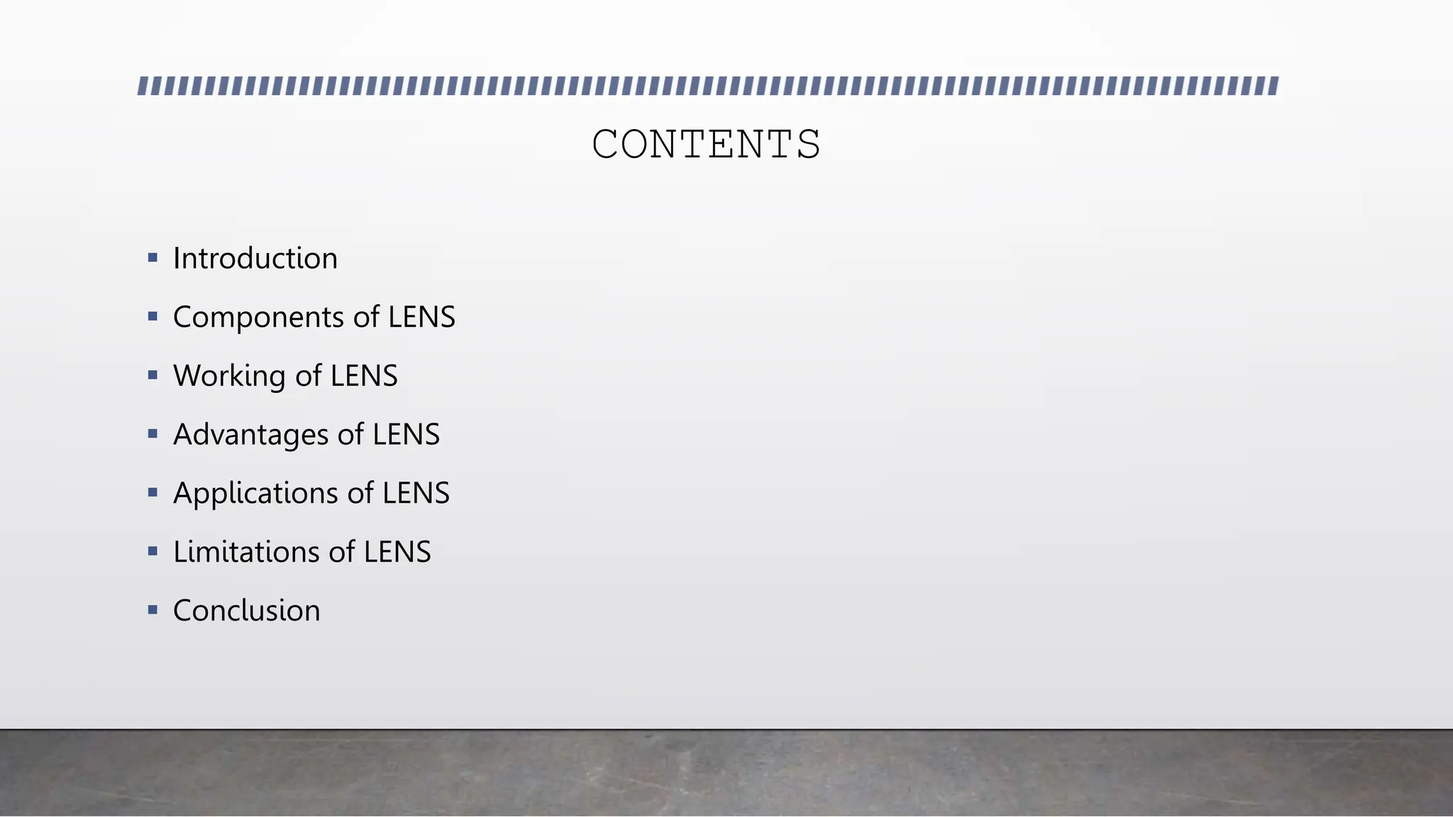laser engineered net shaping (lens) of mechanical engineering | PPTX