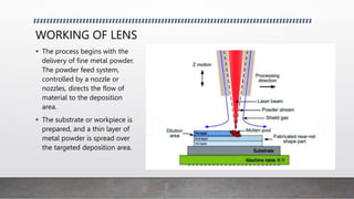 laser engineered net shaping (lens) of mechanical engineering | PPTX