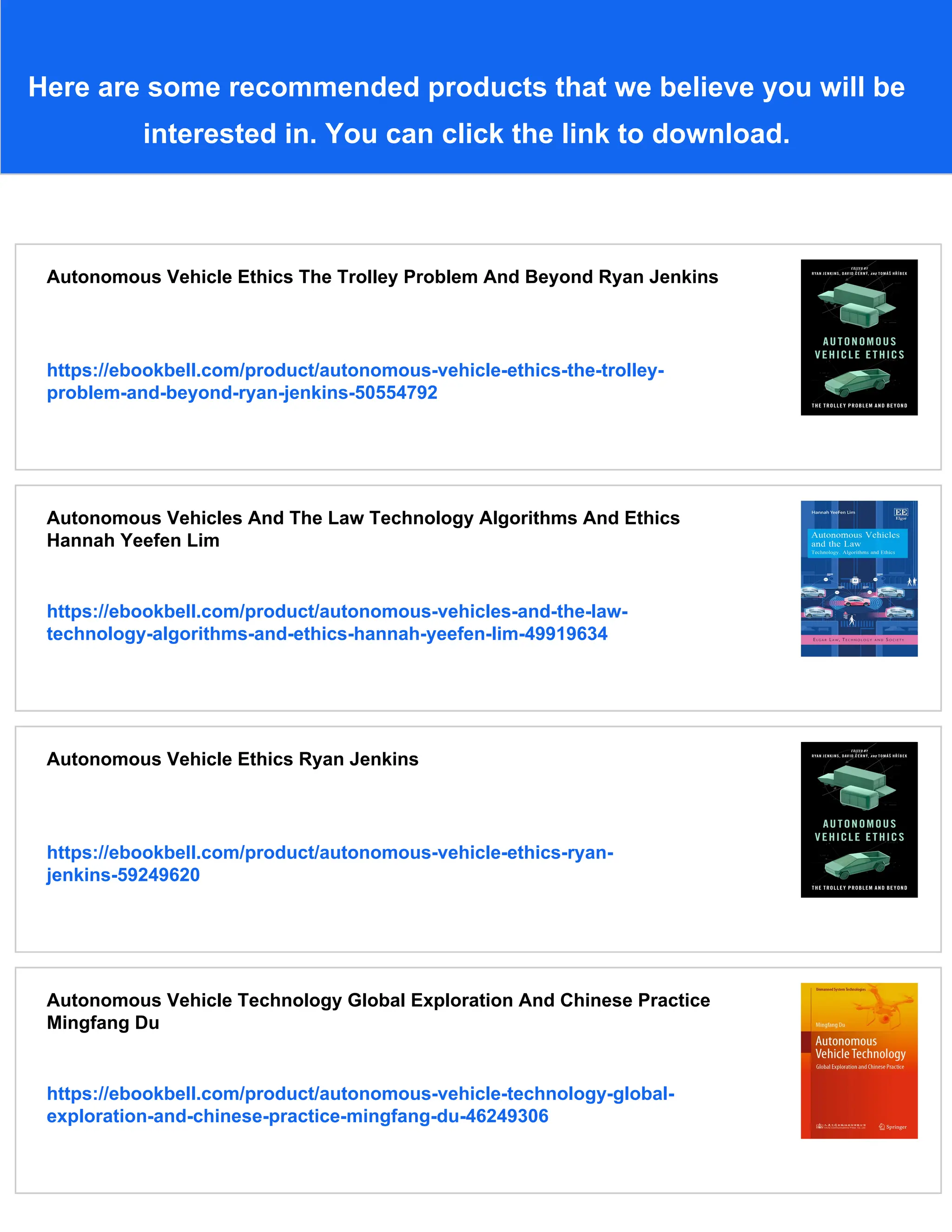 Autonomous Vehicle Ethics The Trolley Problem And Beyond Ryan Jenkins | PDF