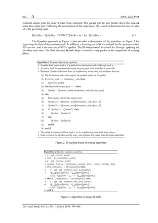 Performance analysis of congestion-aware Q-routing algorithm for network on chip | PDF ...