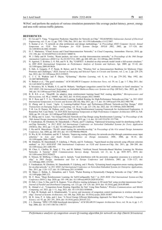 Performance analysis of congestion-aware Q-routing algorithm for network on chip | PDF ...
