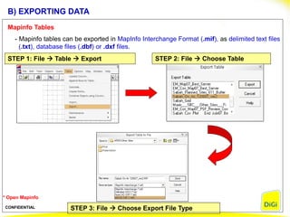 232422261 mapinfo-training-slides-190807 | PDF