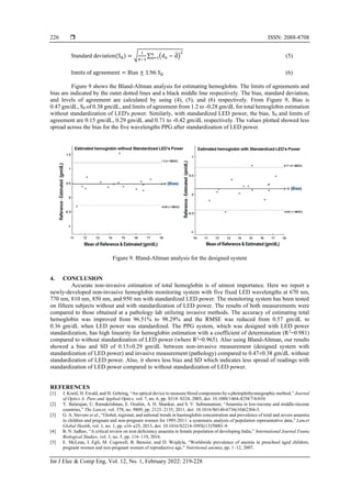 Improving hemoglobin estimation accuracy through standardizing of light ...