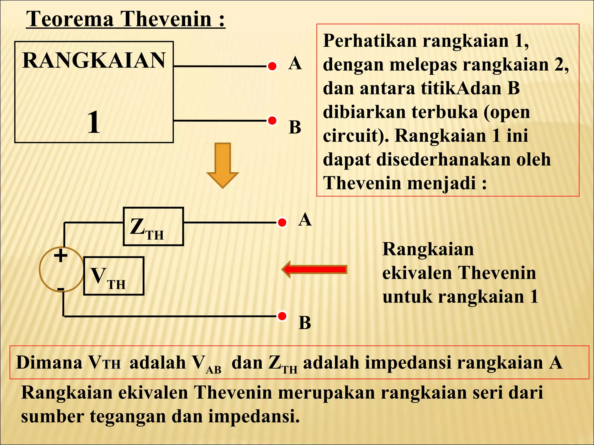 RL - Thevenin and Norton Theorems | PPT