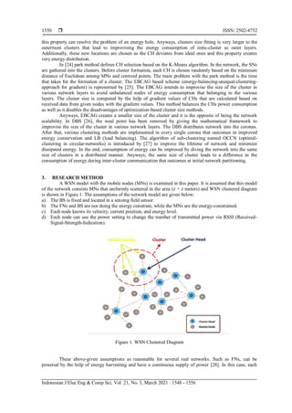 An energy efficient optimized cluster establishment methodology for sensor nodes in WSN | PDF