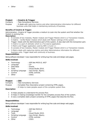Vaibhav Resume | DOC