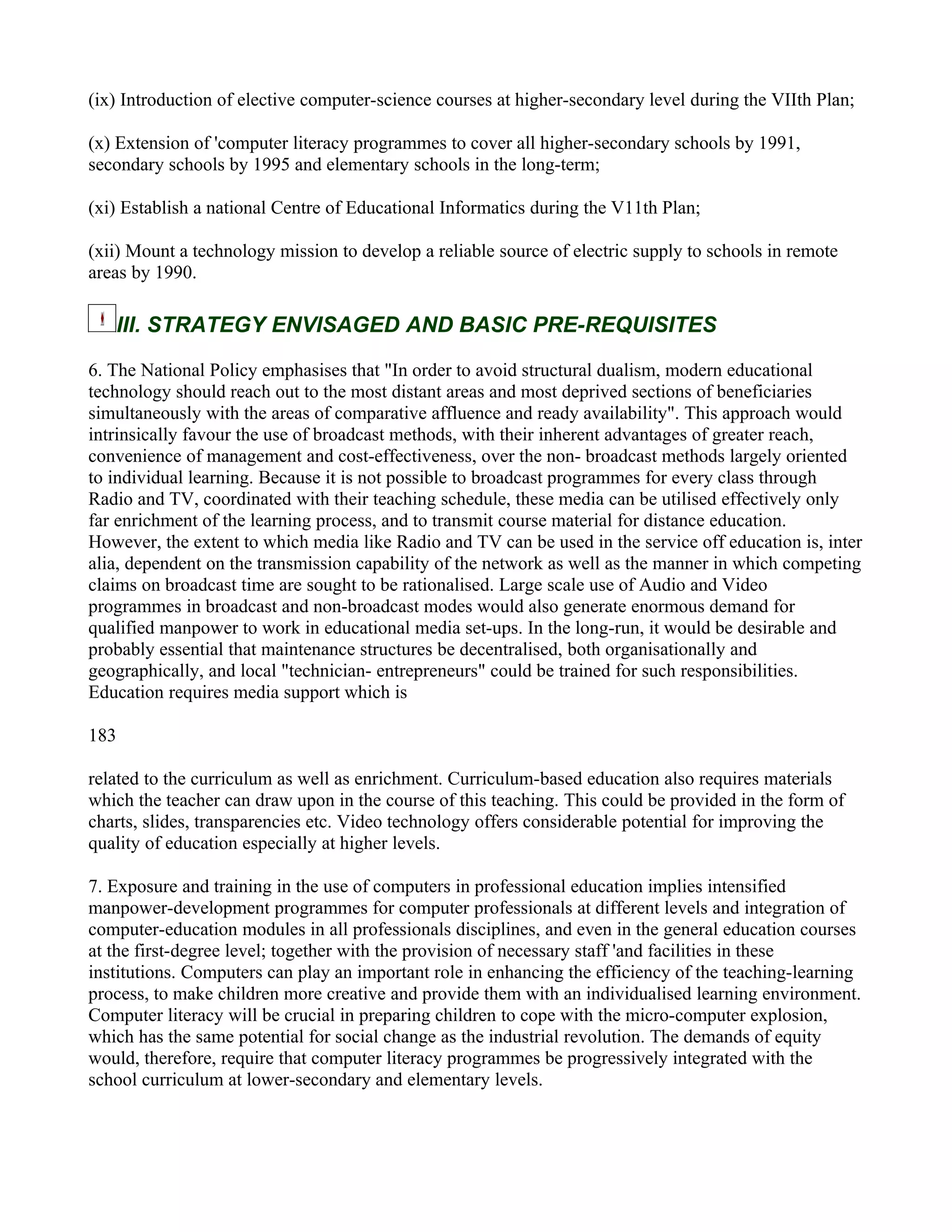 MEDIA AND EDUCATIONal techs | DOC