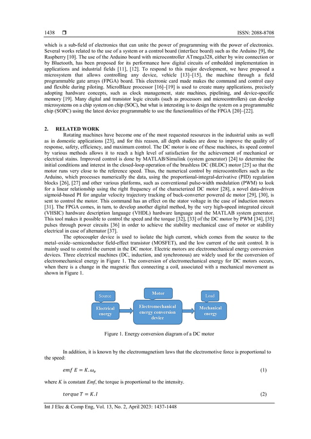 A Microsystem Design For Controlling A Dc Motor By Pulse Width Modulation Using Microblaze Soft
