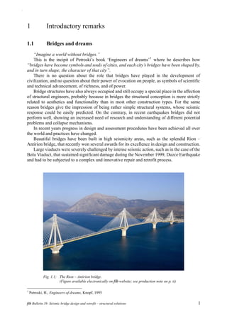 Fib 39 Seismic Bridge Design And Retrofit Structural Solutions | PDF