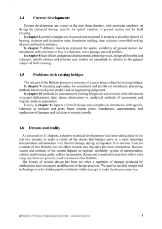 Fib 39 Seismic Bridge Design And Retrofit Structural Solutions | PDF
