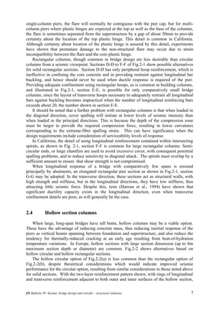 Fib 39 Seismic Bridge Design And Retrofit Structural Solutions | PDF