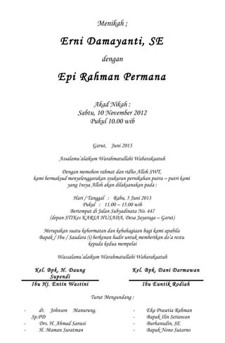 UNDIKAH PERNIKAHAN | PDF