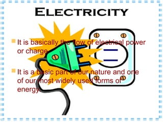 Basics of Electricity for Elemantary Schools.ppt