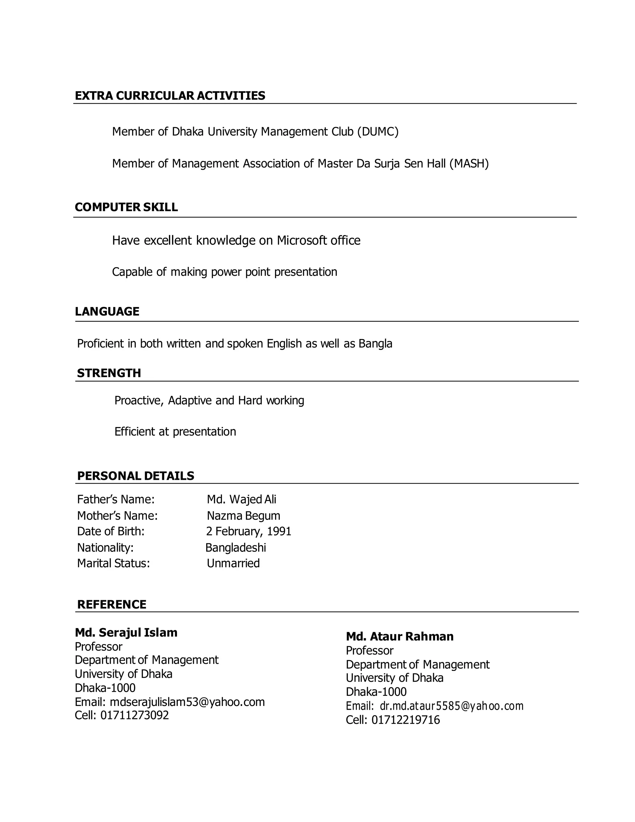Bnnk Cv last | DOCX