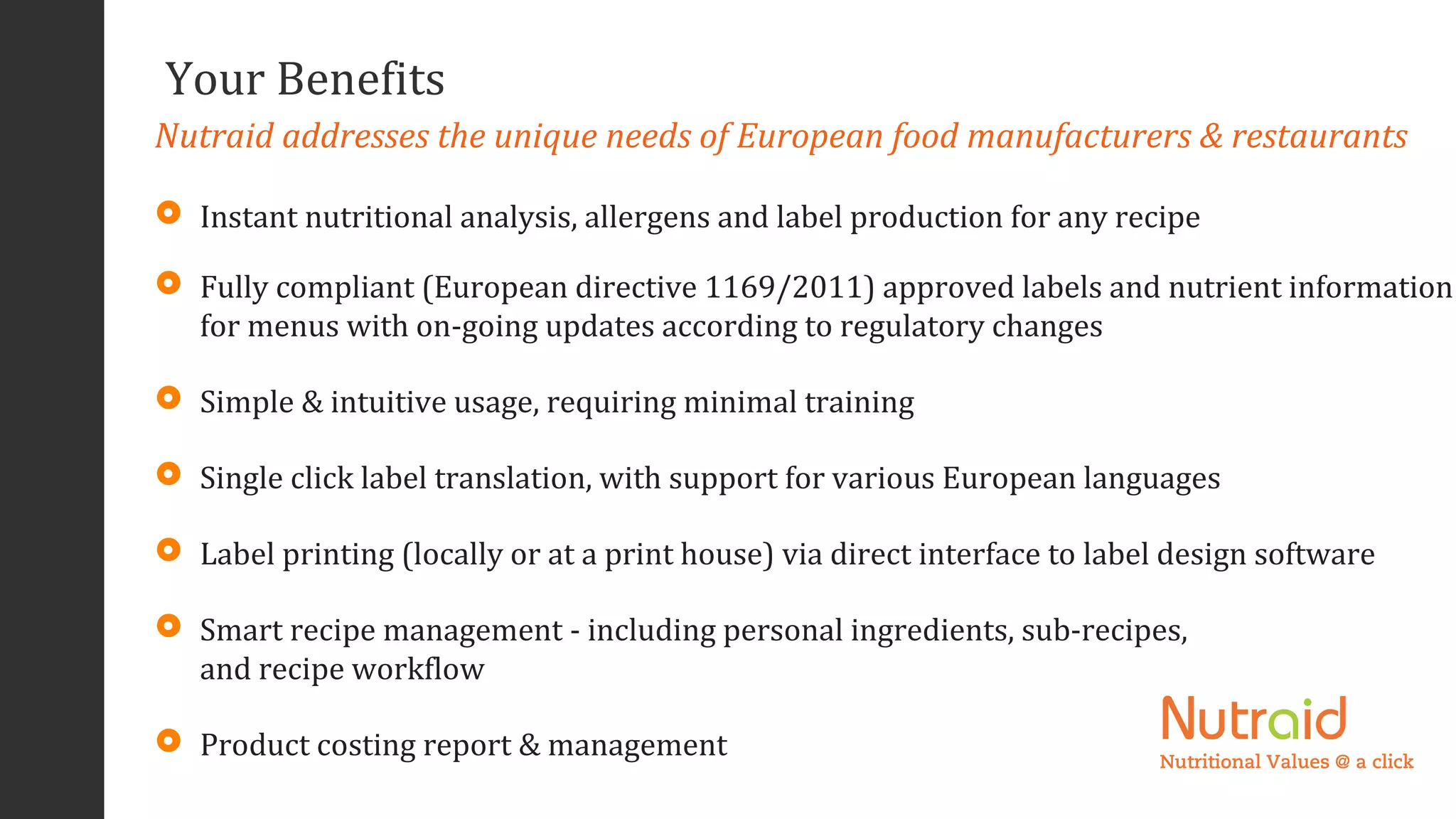 Nutraid - OVERVIEW EN | PPT