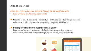 Nutraid - OVERVIEW EN | PPT