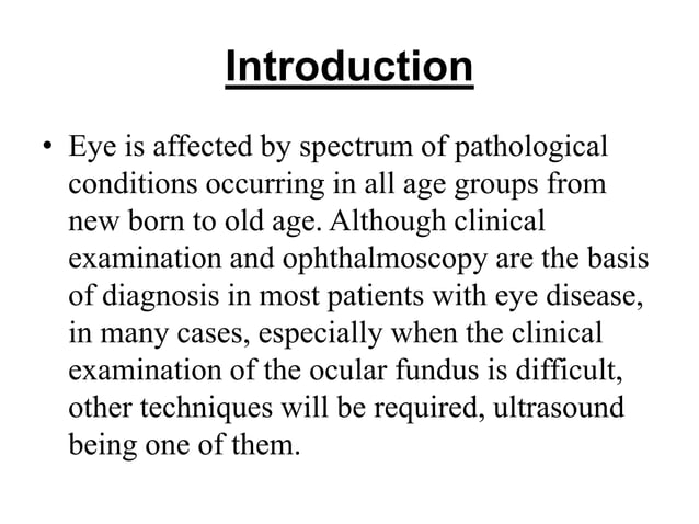 “Study Of B-Scan Ocular Ultrasound In Diagnosing Posterior Segment ...