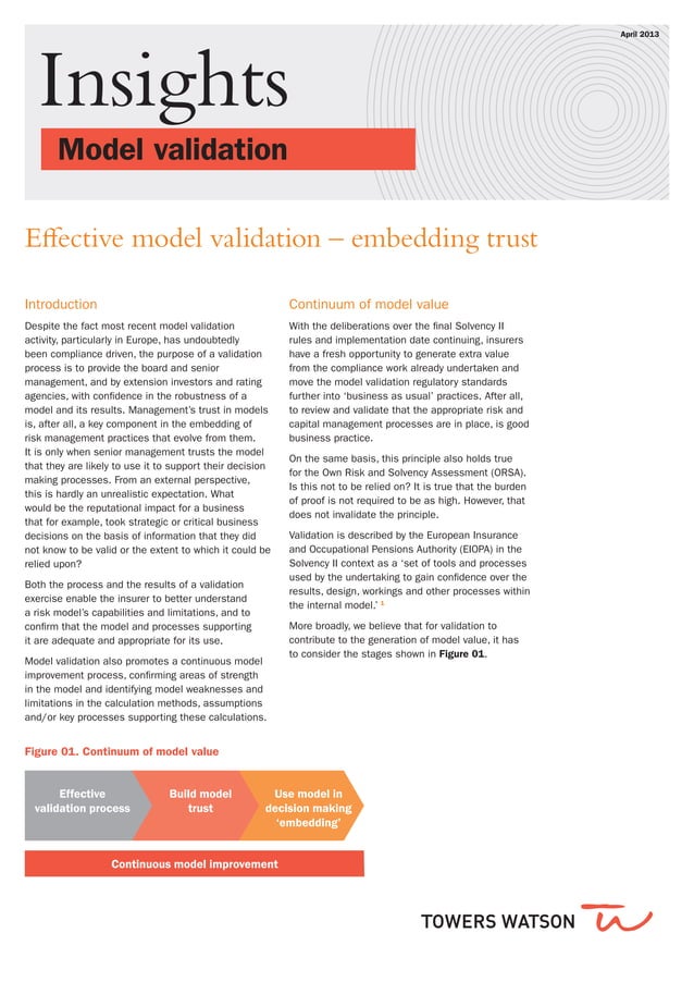 Insights-Model-Validation | PDF | Business Accounting & Finance | Business
