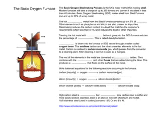 blast-furnace-and-basic-oxygen-process | PDF