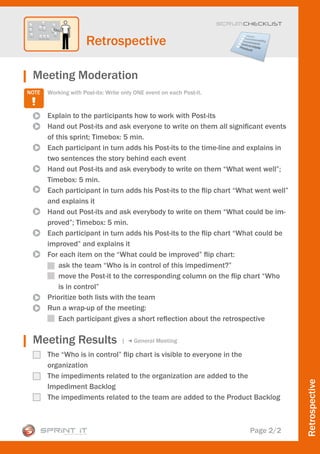 23339110 scrum-checklists | PDF