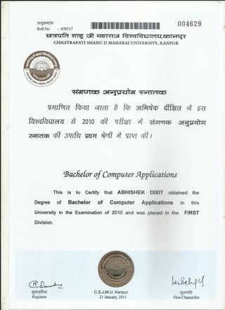 BCA Degree | PDF
