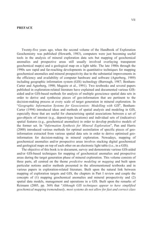 Geochemical Anomaly And Mineral Prospectivity Mapping In Gis Emmanuel ...