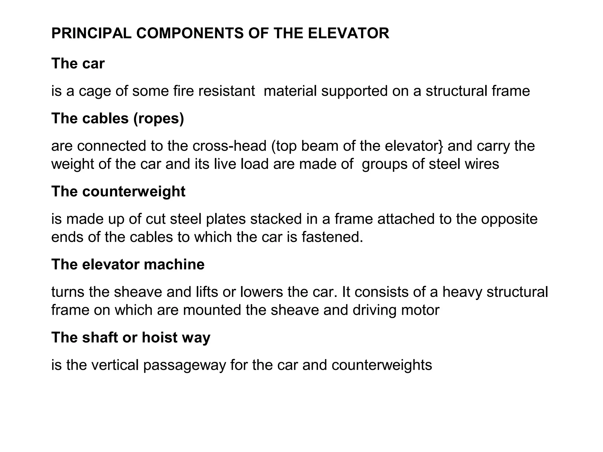 Elevators and Escalators | PPT