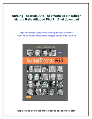 Nursing Theorists And Their Work 8e 8th Edition Martha Raile Alligood ...