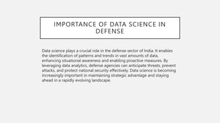 Impact of Data Science on the defence sector | PPT