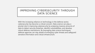 Impact of Data Science on the defence sector | PPT