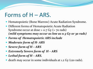 233724532 hematopoietic-acute-radiation-syndrome-aplastic-anemia-bone ...