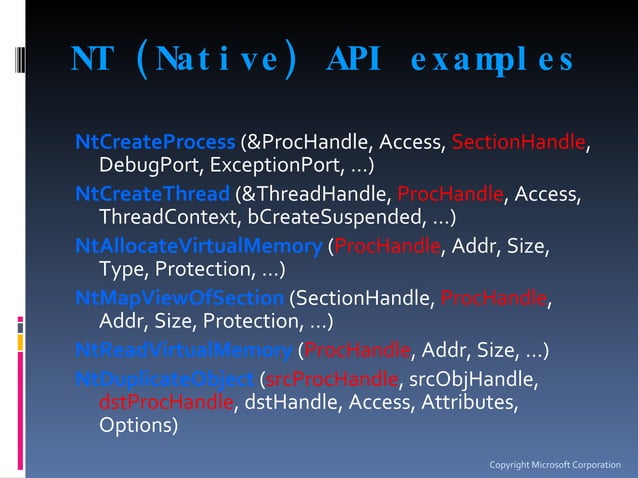 Evolution of the Windows Kernel Architecture, by Dave Probert | PPT