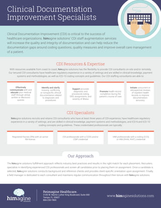 Sell Sheet - CDI Staffing | PDF