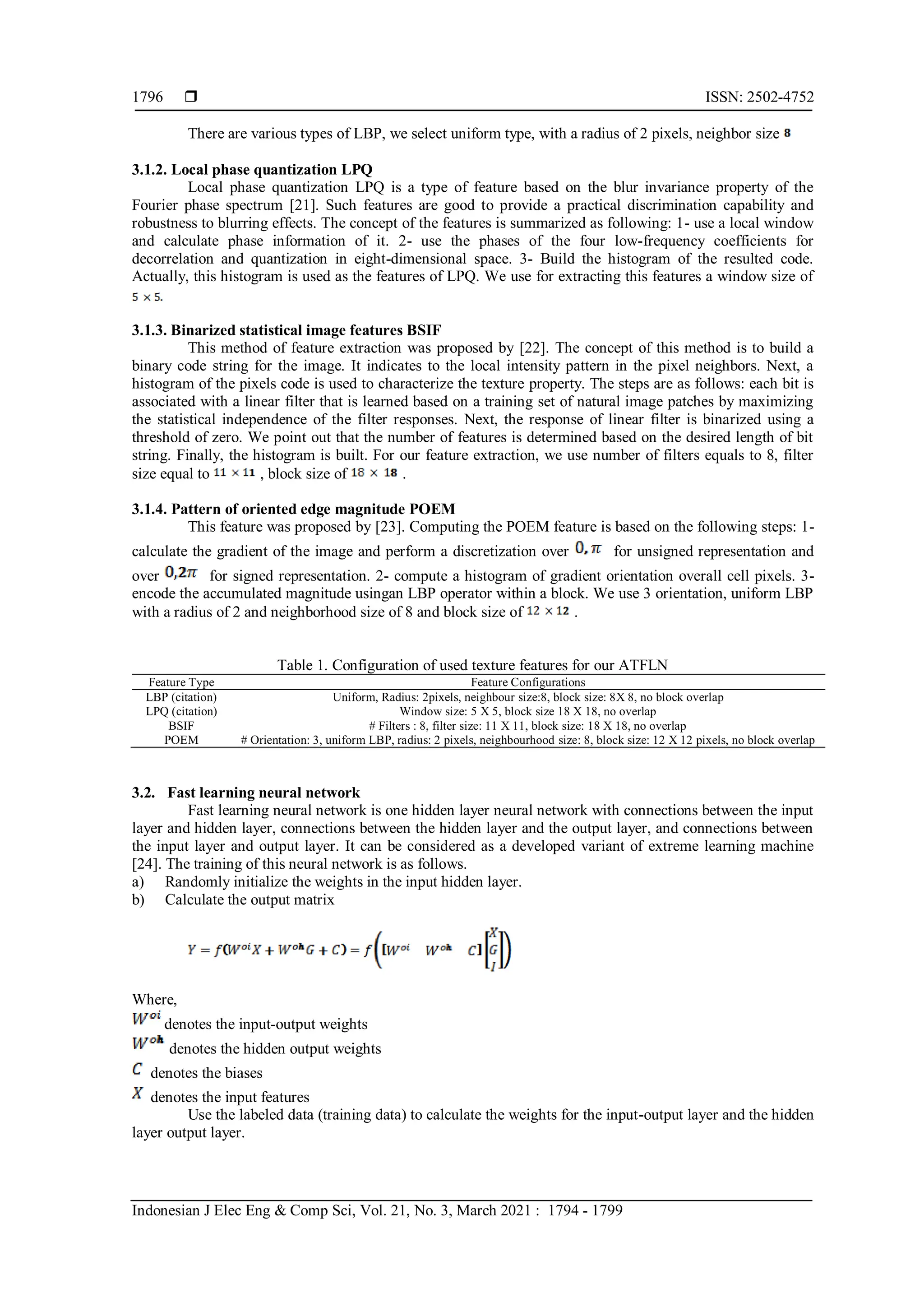 Fast Learning Neural Network Based On Texture For Arabic Calligraphy Identification Pdf