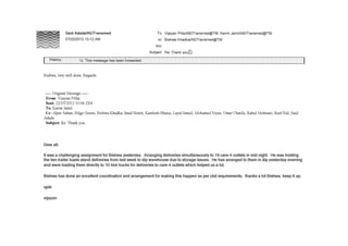 Appreciation Email | PDF