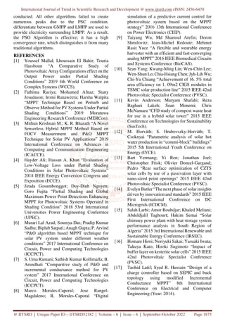 Particle Swarm Optimization PSO Algorithm Based MPPT for PV System ...